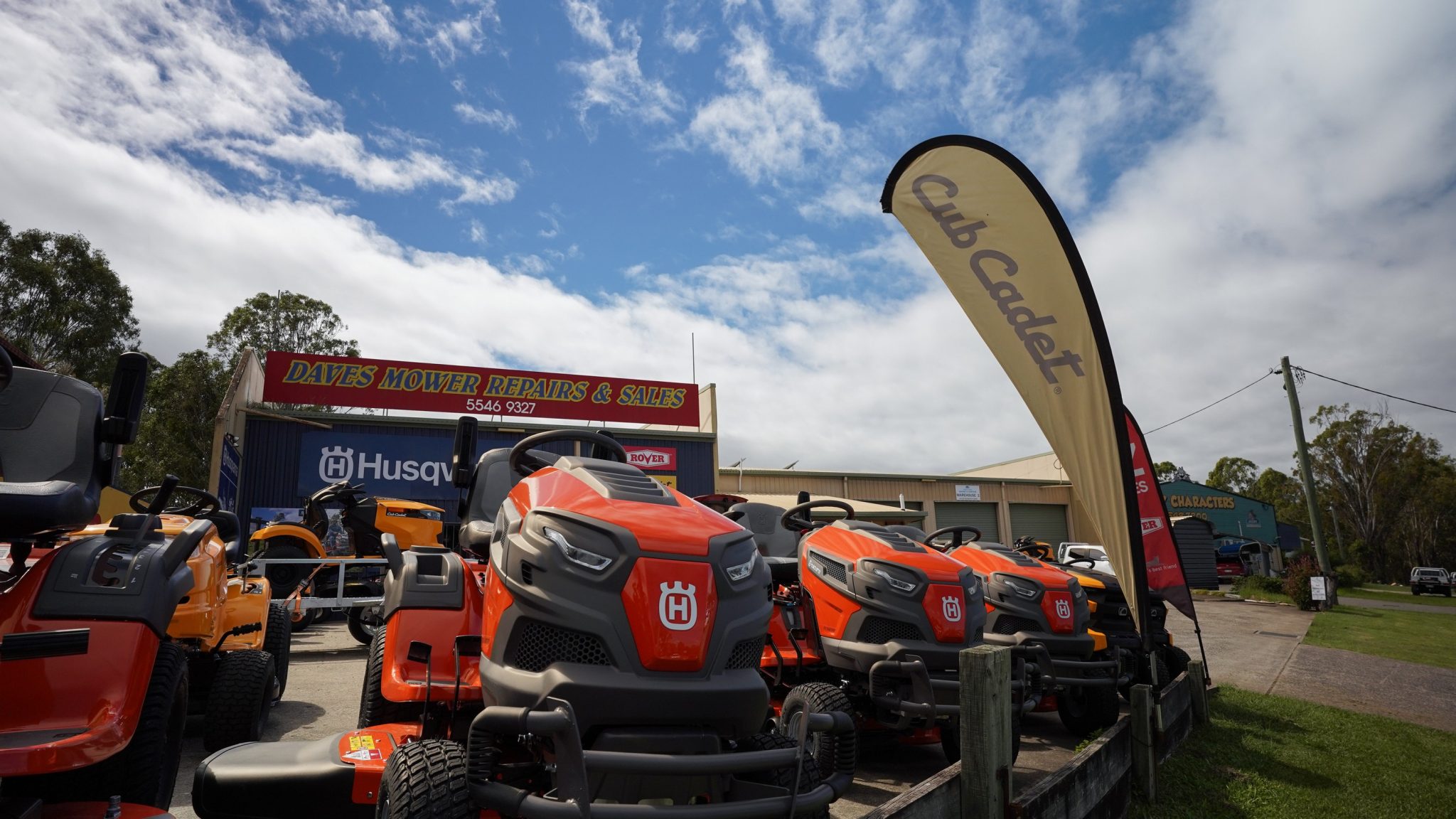 Ride-On’s – Dave's Mower Repairs & Sales